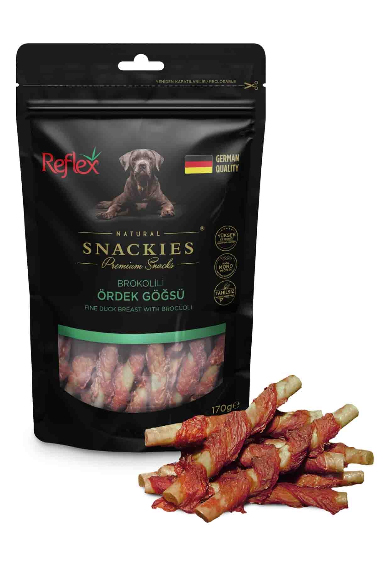 Reflex Snackies Brokolili Ördek Göğsü Köpek Ödül Maması 170gr Satın Al ...